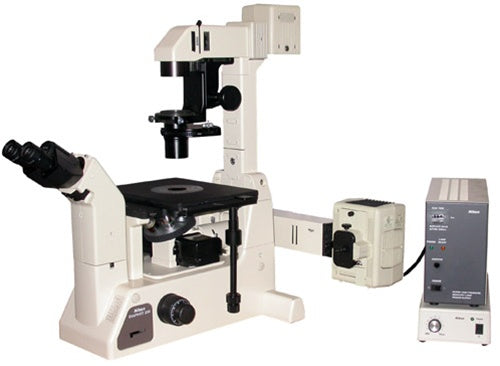 Nikon Diaphot 200 Fluorescence and Phase Contrast Inverted Microscope ...