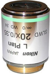 Nikon L Plan 20X SLWD EPI Objective MUE30200 – Spach Optics, Inc.