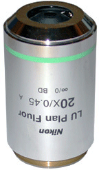 Nikon LU Plan Fluor 20X Brightfield Darkfield EPI Objective – Spach ...