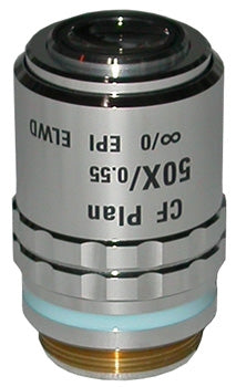 Nikon CF Plan 50× Epi ELWD Objective | MUL03500 – Spach Optics, Inc.
