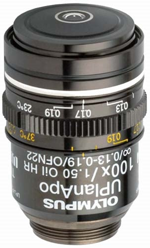 Olympus UPLAPO 100x HR TIRF Plan Apochromat Oil Immersion Objective NA ...
